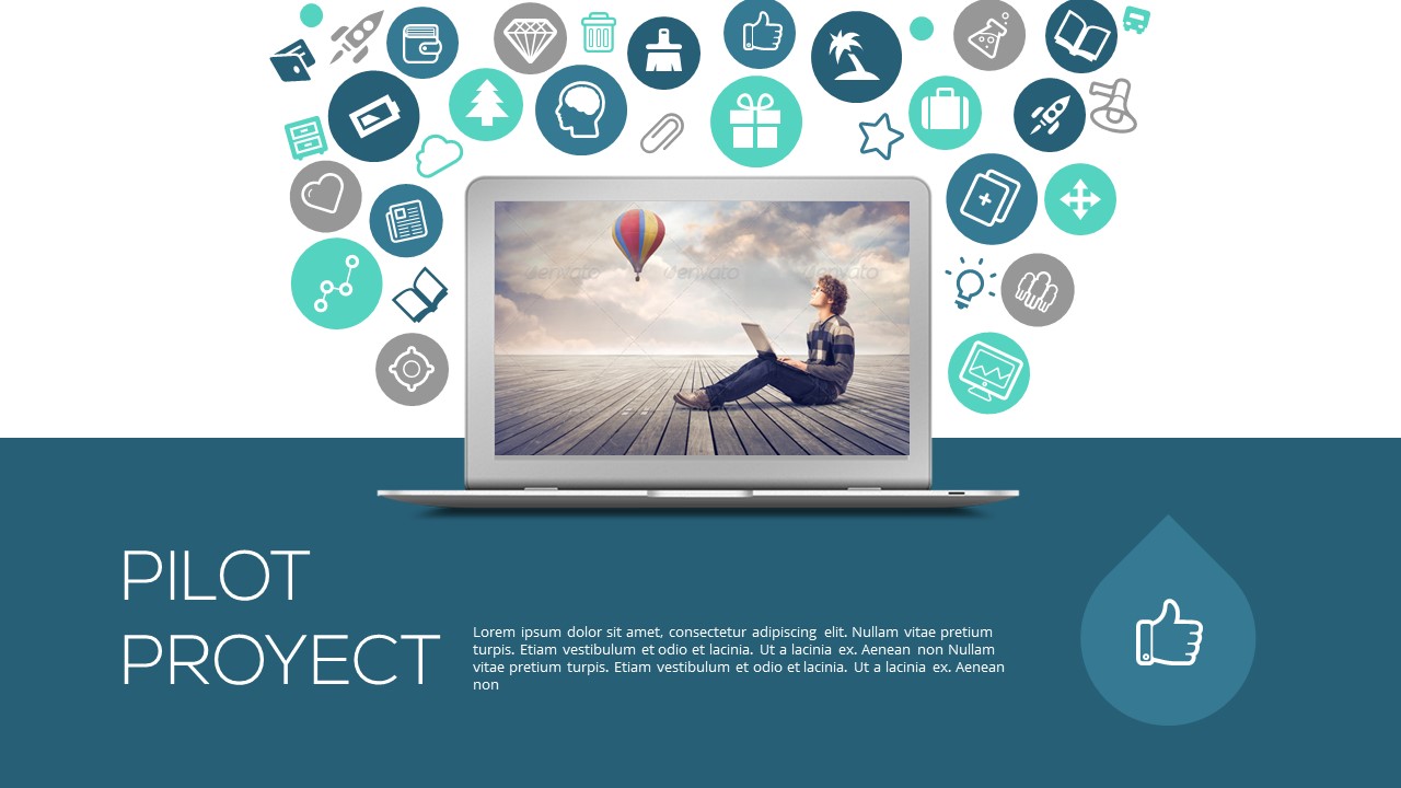 PILOT Proyect powerpoint template by Melongem | GraphicRiver