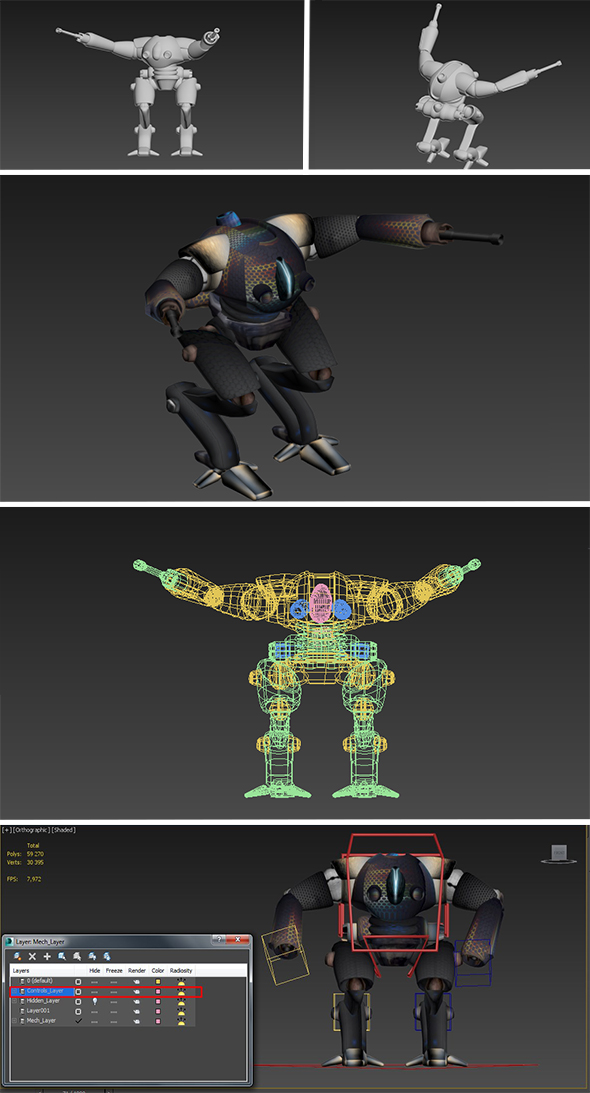 Robot Chapi by tsarorya | 3DOcean