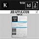 Job Application Template by Keboto | GraphicRiver