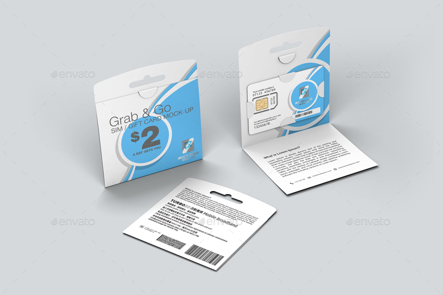 Multi-Card Mock-up v3 by kenoric | GraphicRiver