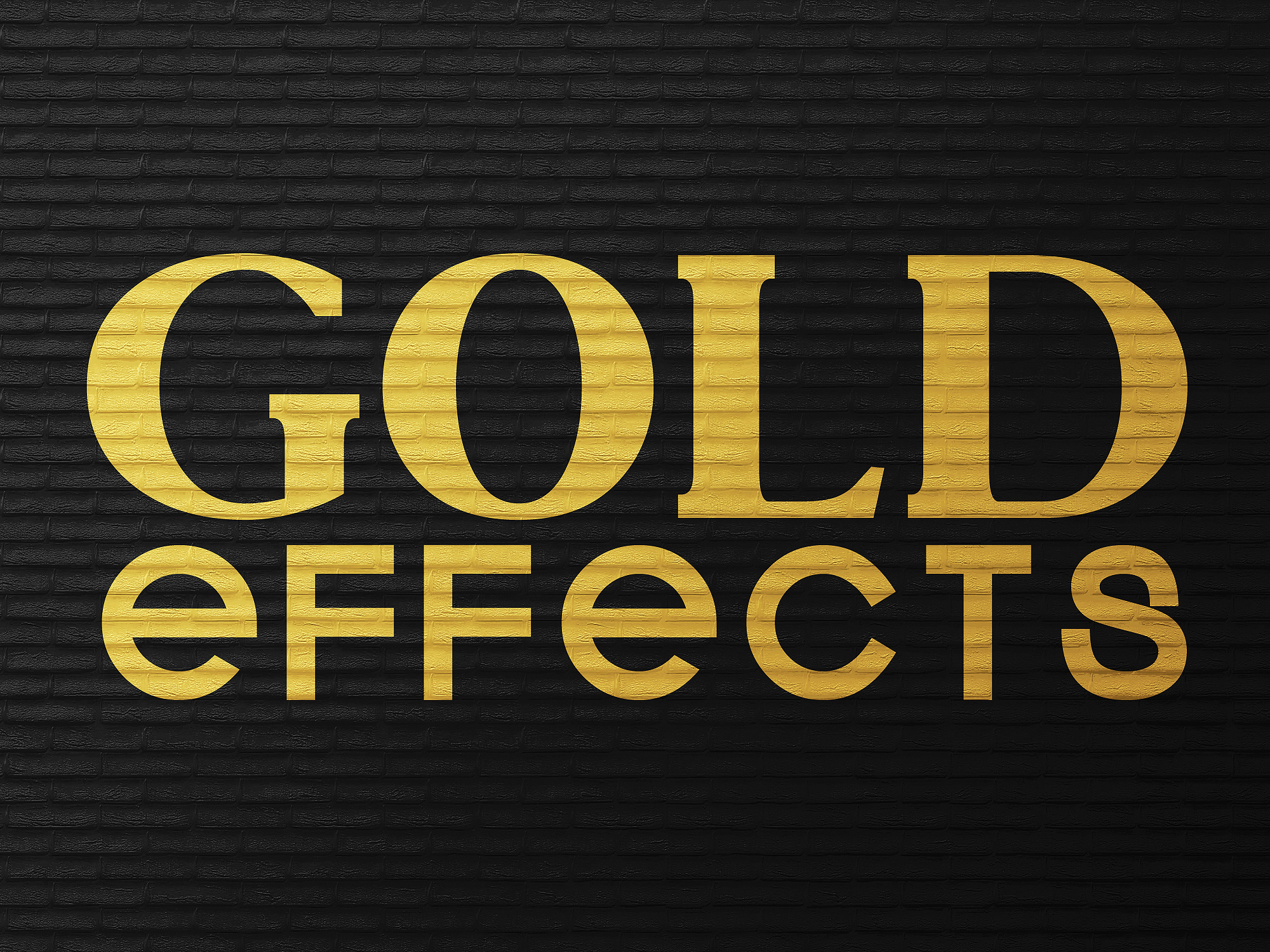 Gold Text Effects by KlitVogli | GraphicRiver