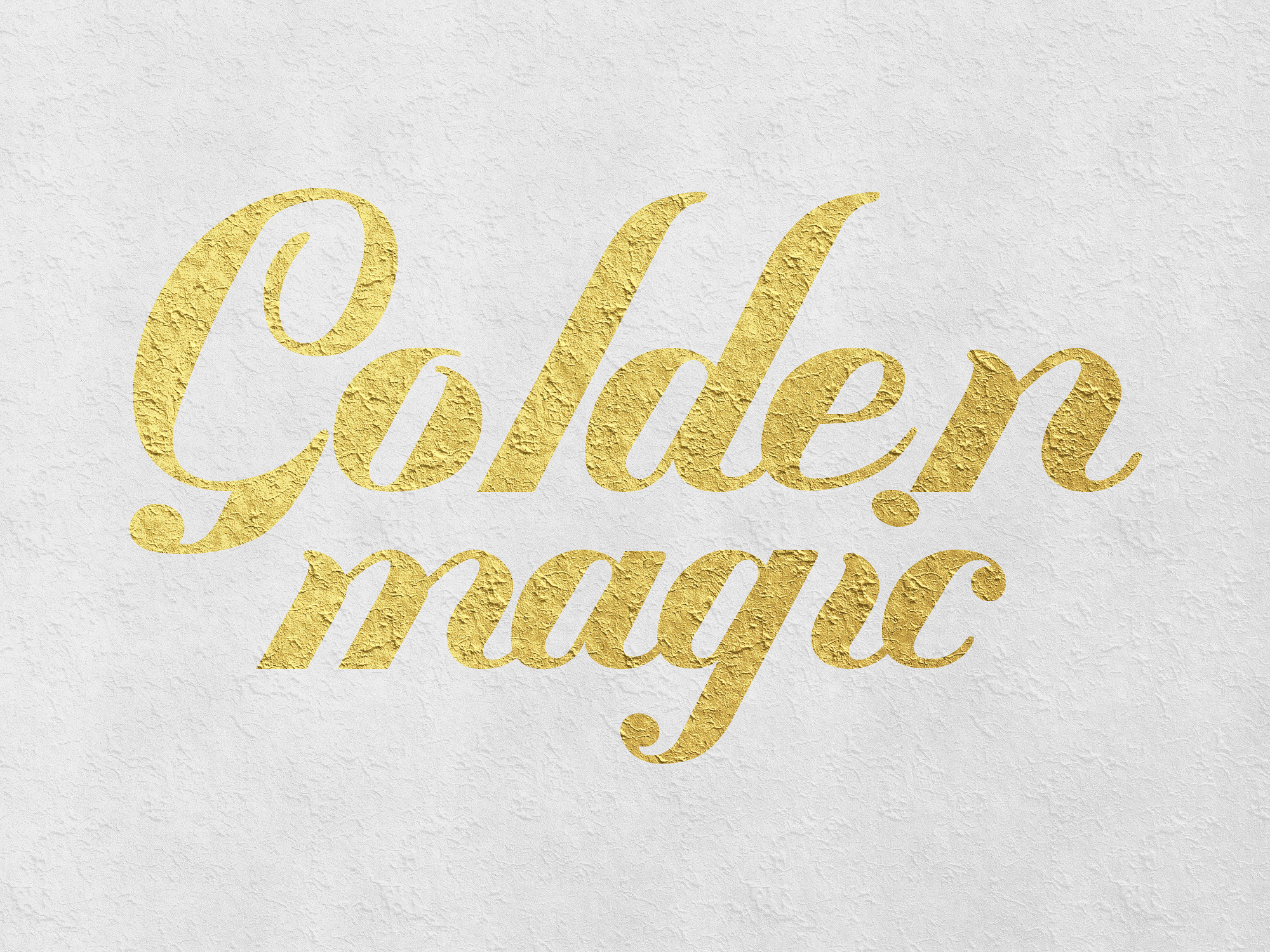 Gold Text Effects by KlitVogli | GraphicRiver