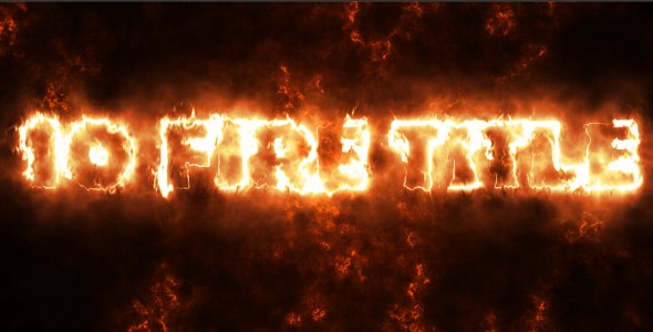 10 Fire Titles by nelisviro | VideoHive