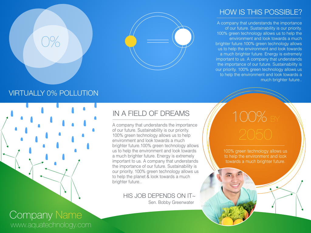 Clean Green Envirotech PowerPoint Presentation by DionLynk | GraphicRiver