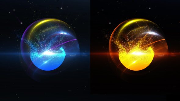 Spheres Of Particles 4k