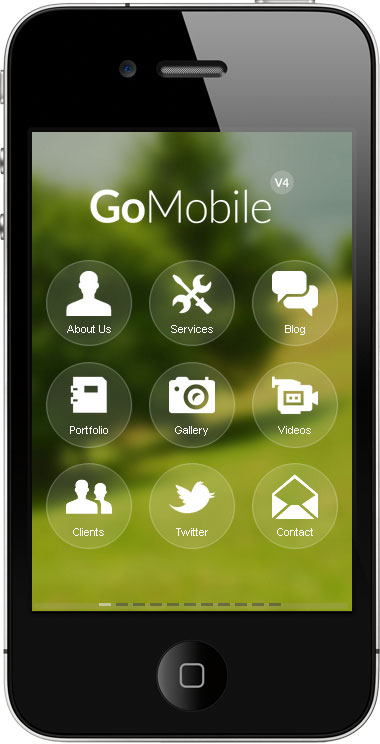 Go Mobile by SindevoThemes | ThemeForest