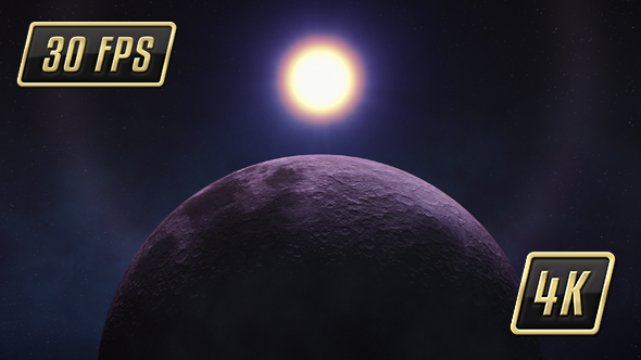 Moon Sunrise by CoolMotion | VideoHive