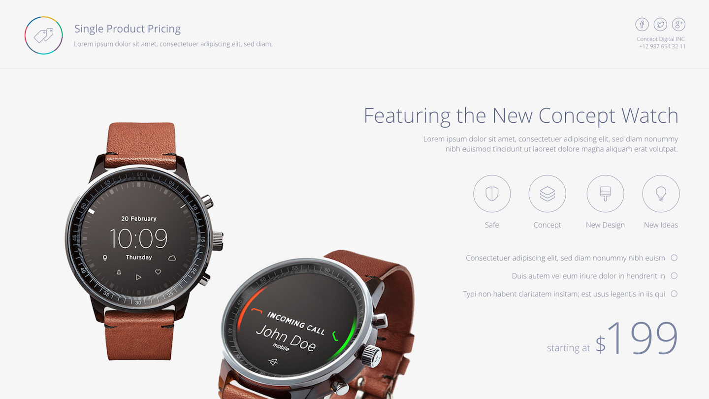 Concept Keynote Bundle by VigitalArt | GraphicRiver