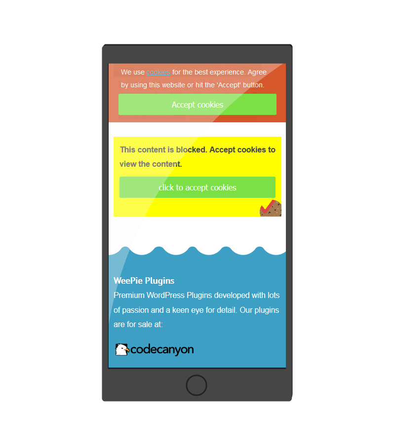 WeePie Cookie Allow - Easy & Complete Cookie Consent Plugin by WeePiePlugins