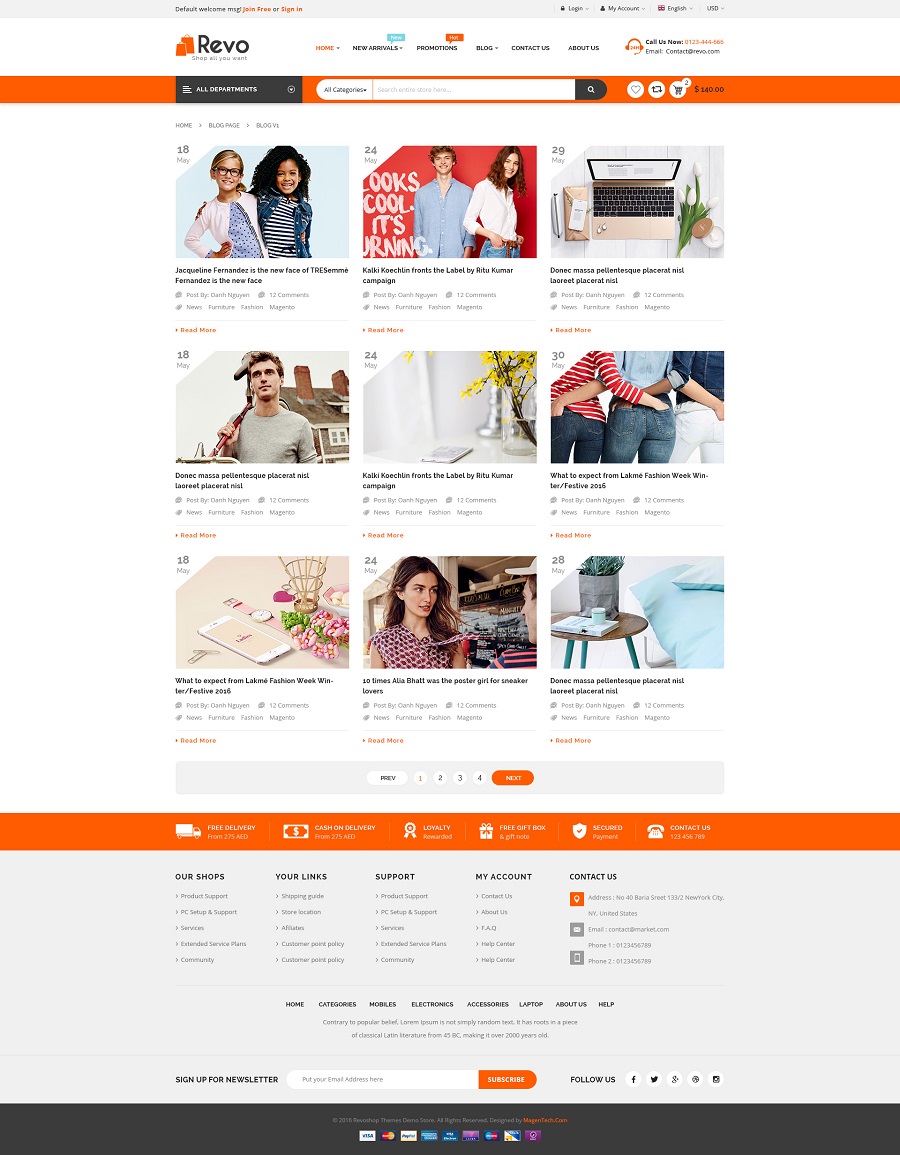 Revo - Multi-Purpose Responsive WooCommerce Theme by magentech | ThemeForest
