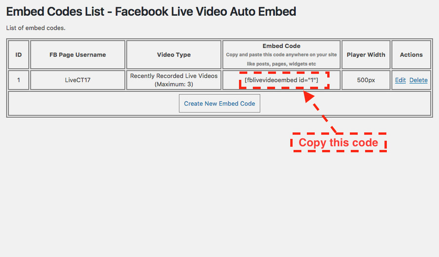 Facebook Live Video Auto Embed for WordPress by shispare | CodeCanyon