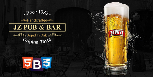 Jz Pub & Bar by themelooper | ThemeForest