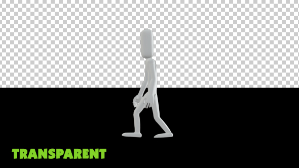 PoseMan Depressed Walk Animation by HandroxG | VideoHive