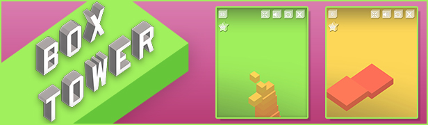 Box Tower - HTML5 Stack Game by codethislab | CodeCanyon