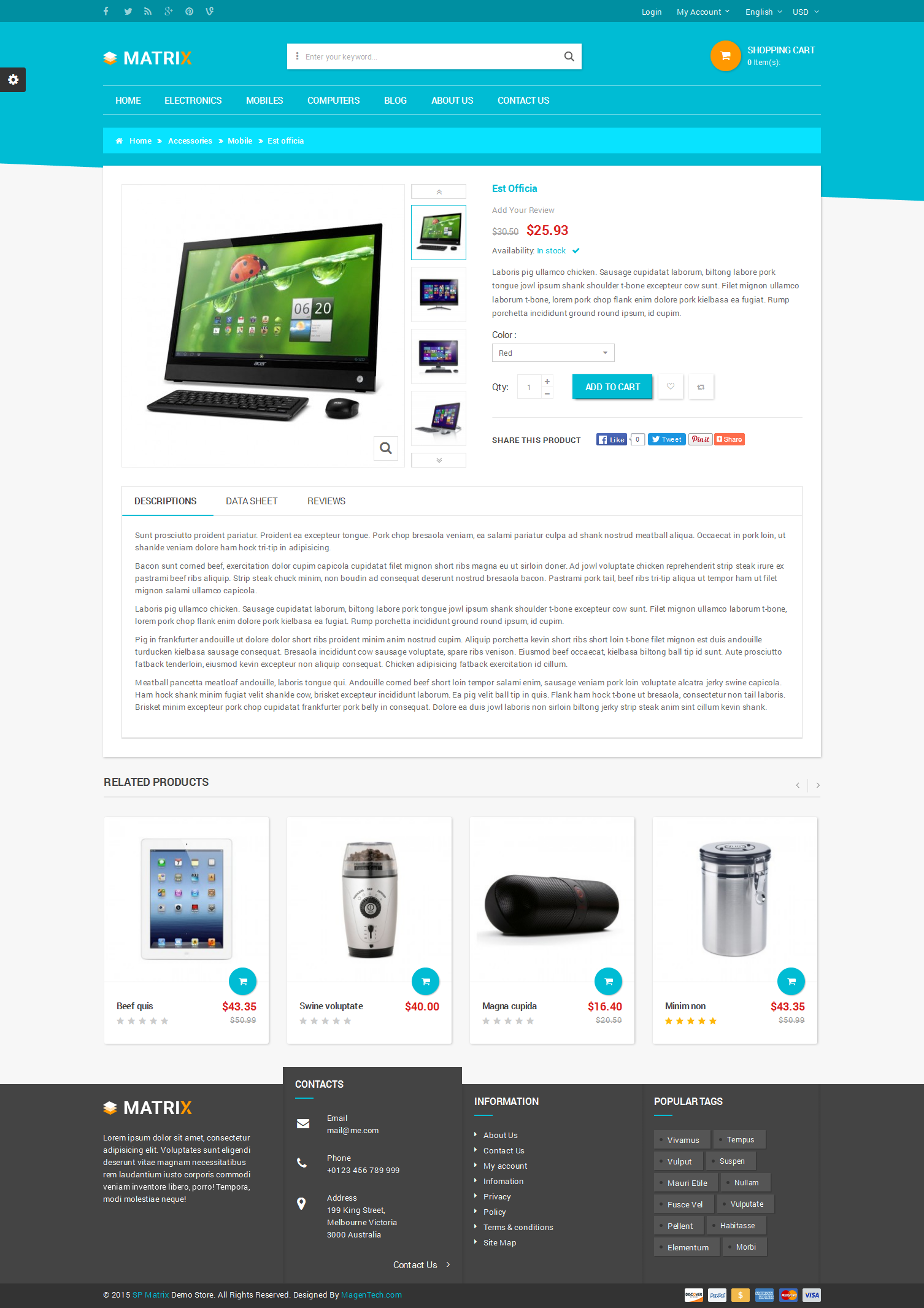 Matrix - Multipurpose Responsive Prestashop Theme by skyoftech | ThemeForest