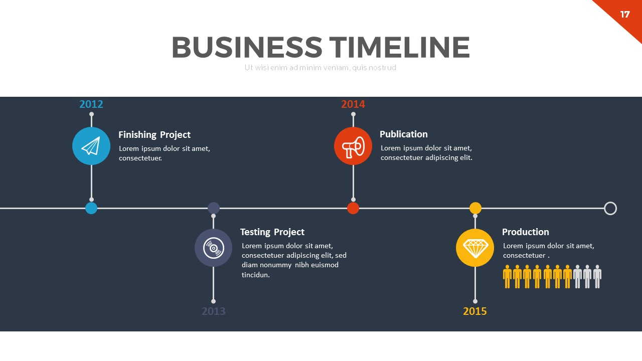 Project Timeline PowerPoint Template by RRgraph | GraphicRiver