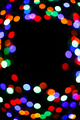 Photo of colorful light border | Free christmas images