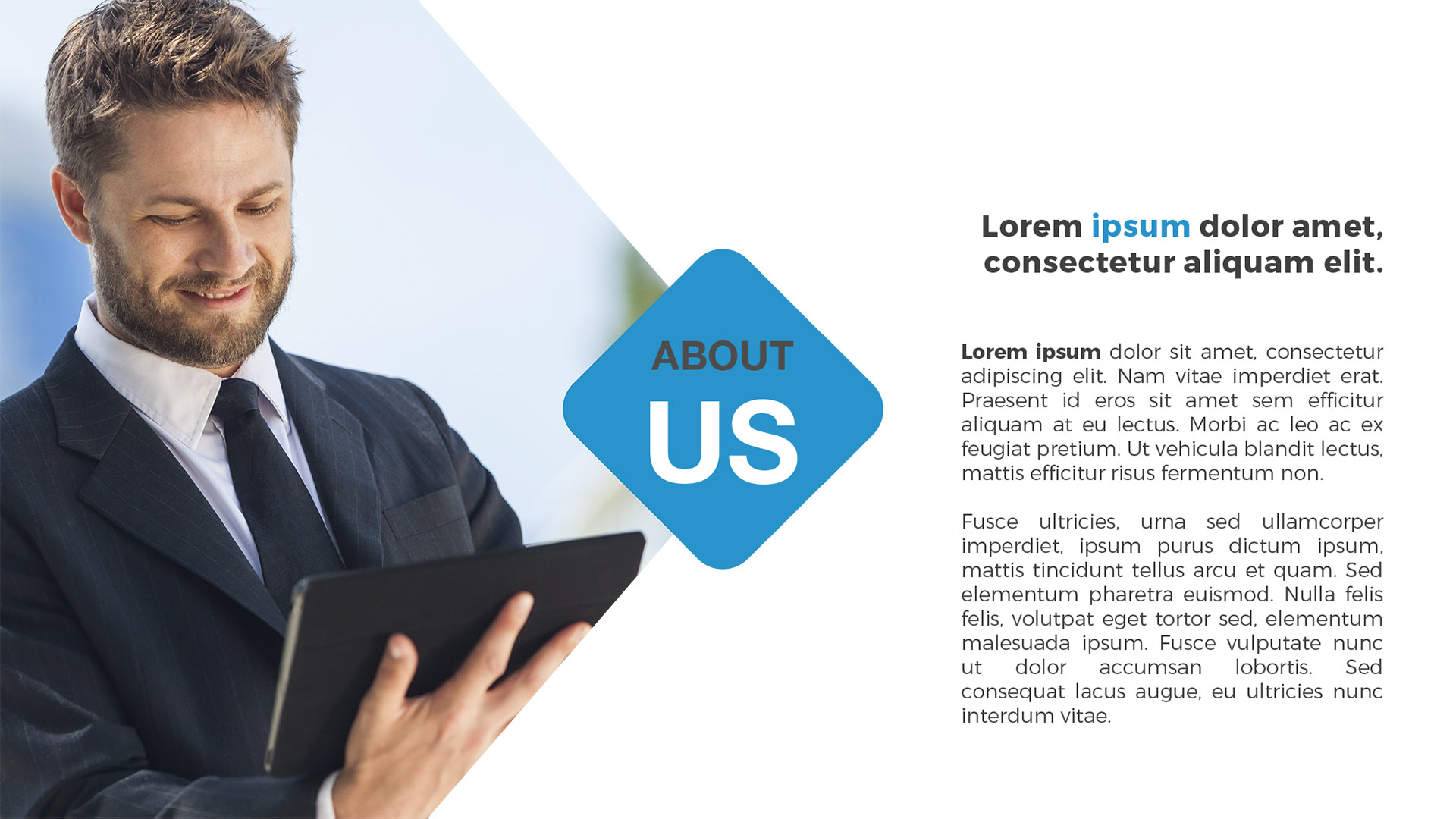 Modern and clean multipurpose Powerpoint template in 5 color scheme by ...