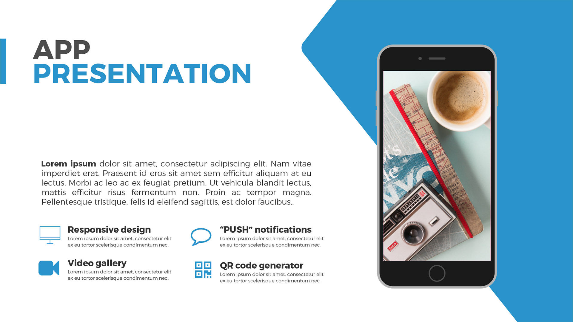 Modern and clean multipurpose Powerpoint template in 5 color scheme by ...