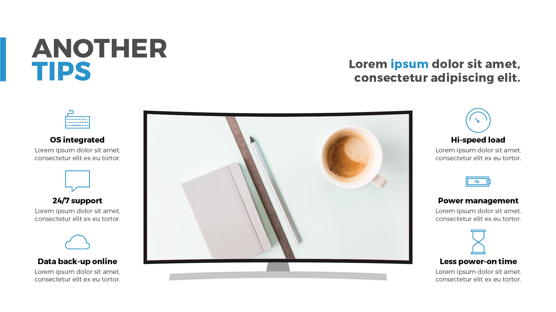 Modern and clean multipurpose Powerpoint template in 5 color scheme by ...