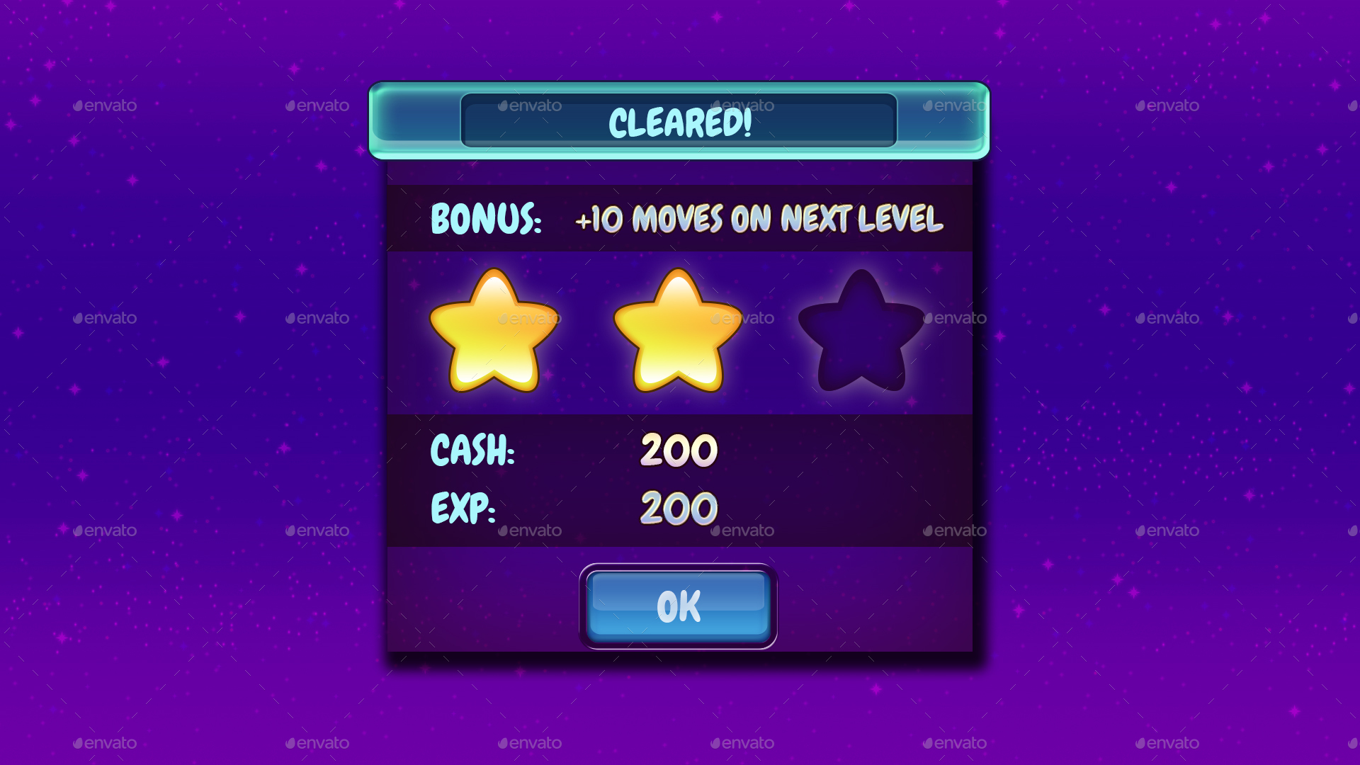 Complete Match 3 Puzzle Game UI Kit by Space_Gecko | GraphicRiver