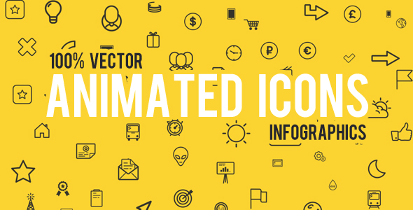 Vector Animated Icons by Yoshyko | VideoHive