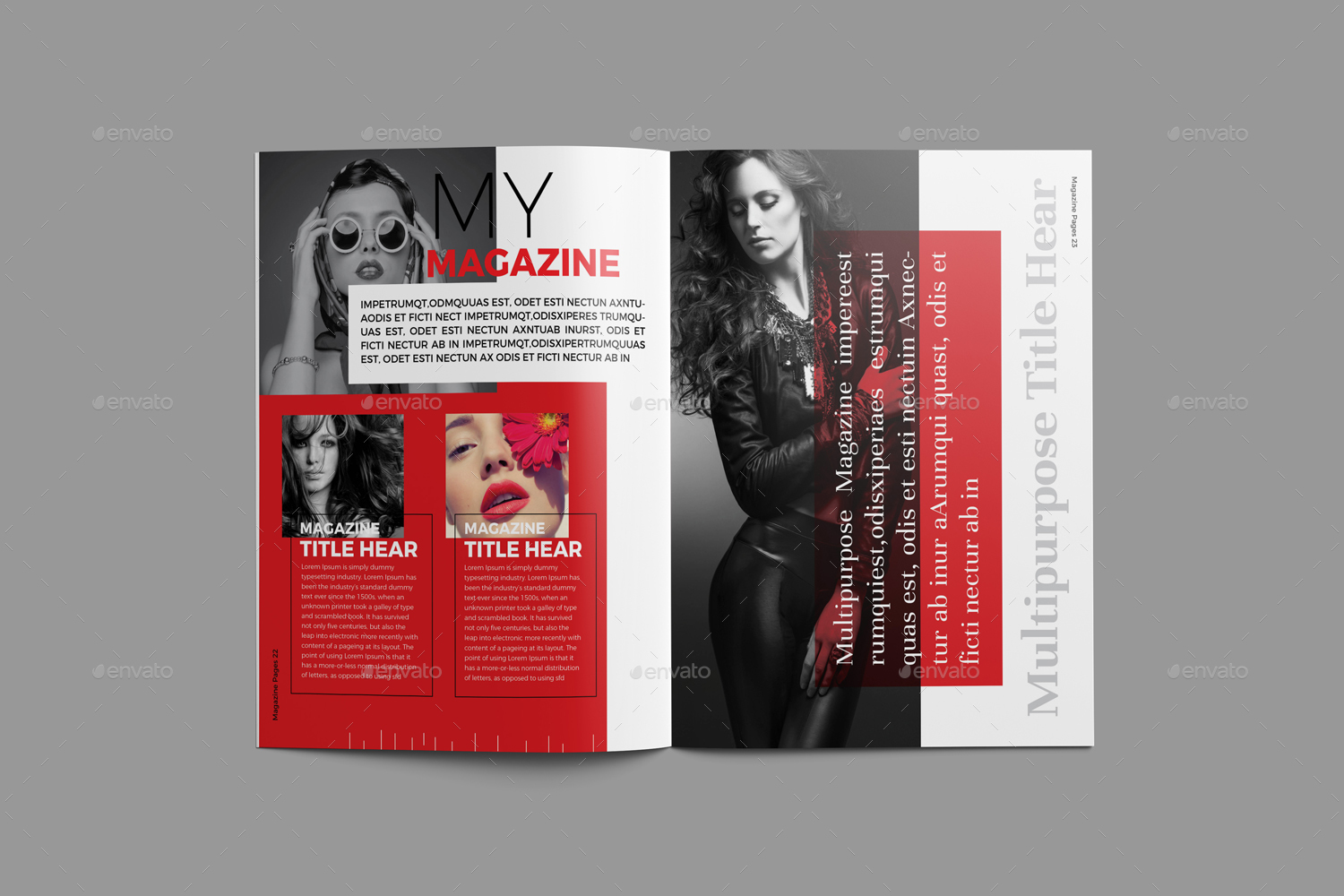 36 Pages Multipurpose Magazine by designsoul14 | GraphicRiver