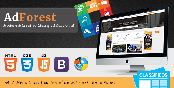 AdForest - Largest Classified Marketplace Ads Template + RTL by ...