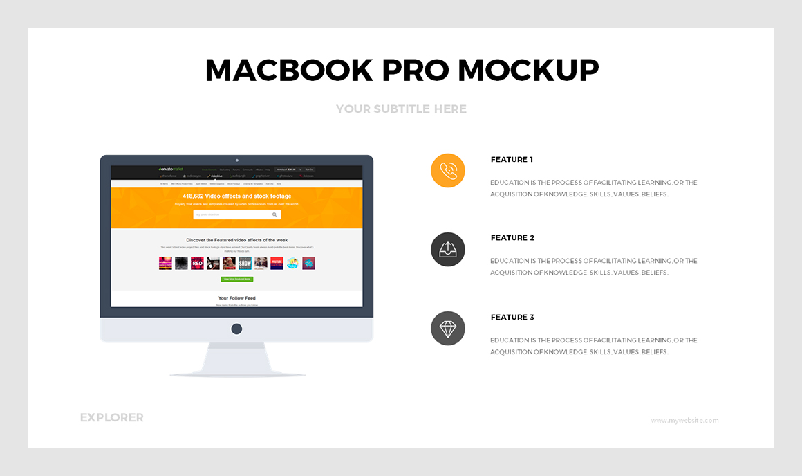 Explorer Powerpoint Template by Hemalaya1 | GraphicRiver