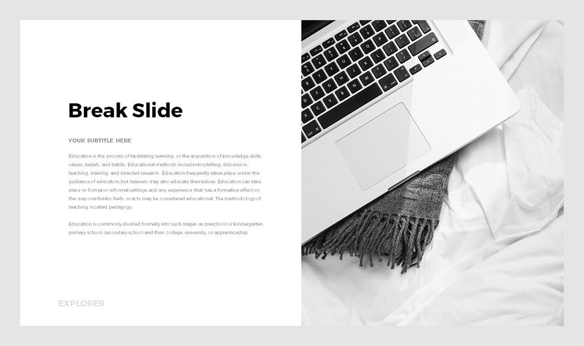 Explorer Powerpoint Template by Hemalaya1 | GraphicRiver