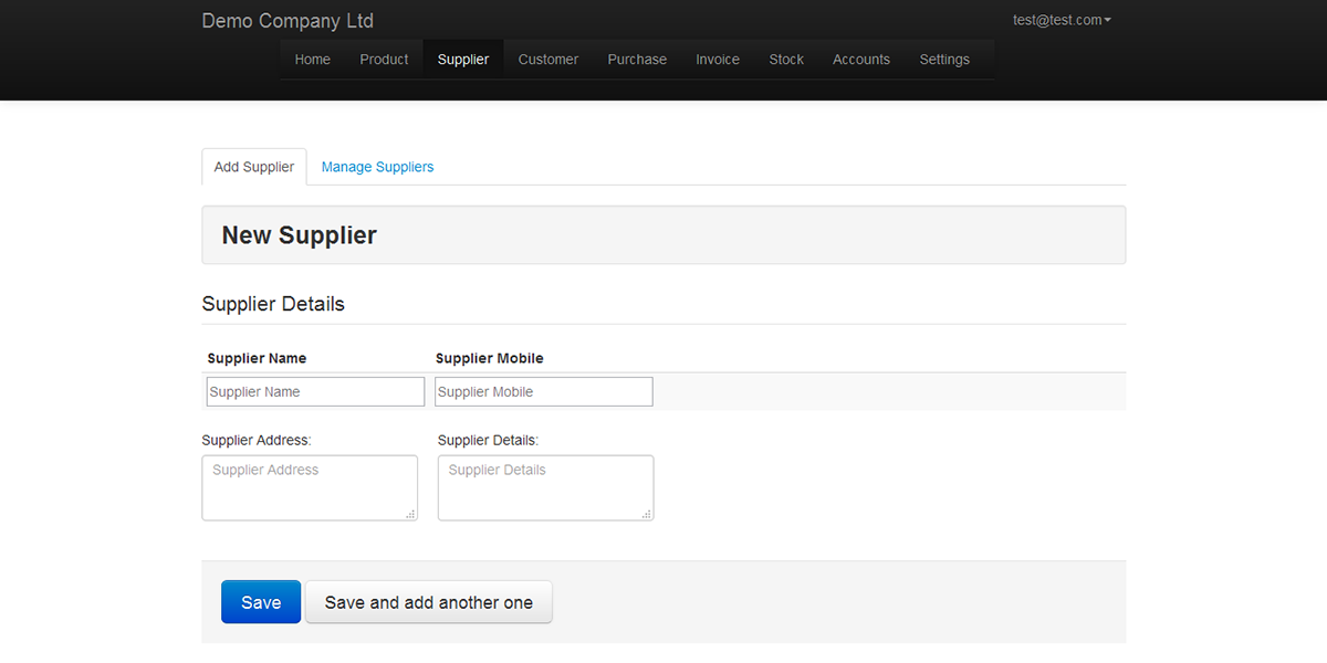ERP – Business ERP Solution / Product / Shop / Company Management by bdtask