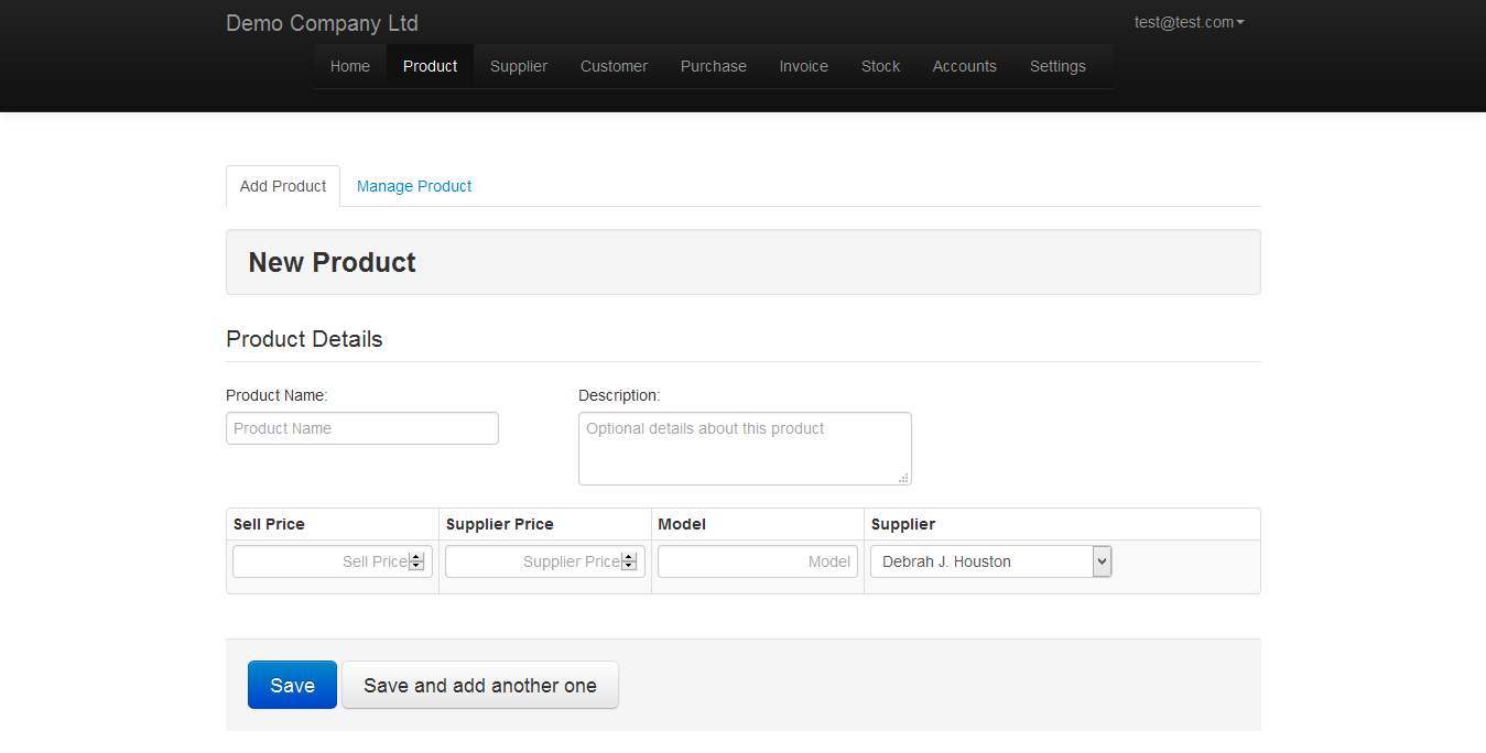 ERP – Business ERP Solution / Product / Shop / Company Management by bdtask