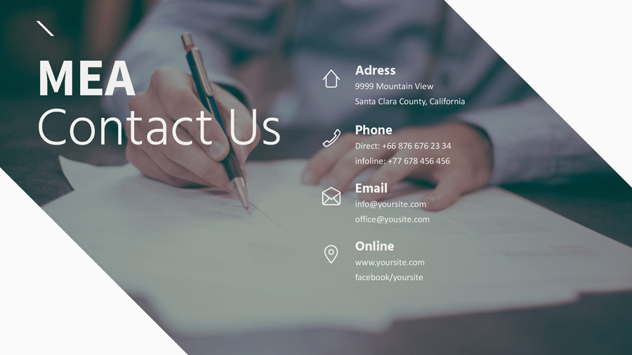 MEA – Powerpoint Template by SVAROWSKI | GraphicRiver