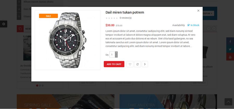 ShoppyStore - Responsive Multipurpose OpenCart 2.3 and 2.2 Theme by magentech