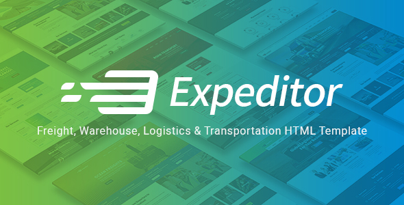 Expeditor - Freight, Logistics, Warehouse & Transportation HTML ...