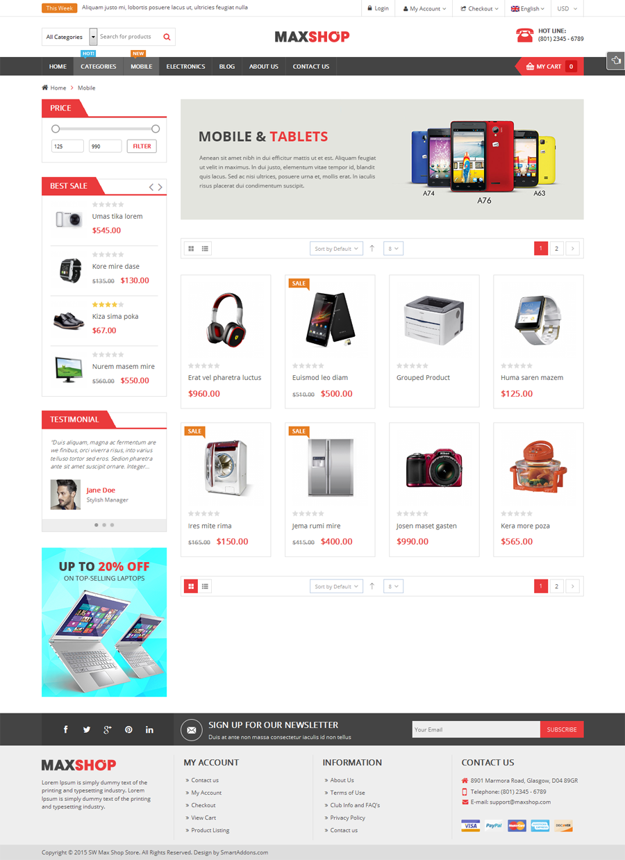Maxshop | Multi-Purpose Responsive WooCommerce Theme by magentech | ThemeForest