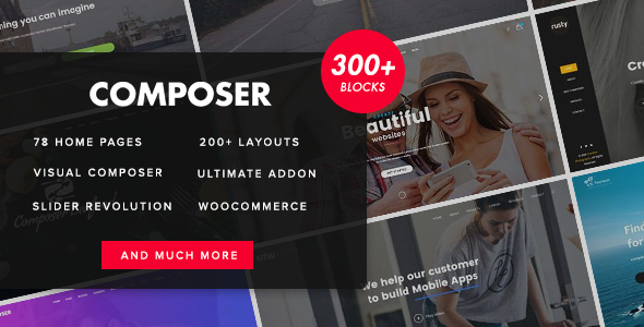 Composer - Responsive Multi-Purpose High-Performance WordPress Theme | RedGage