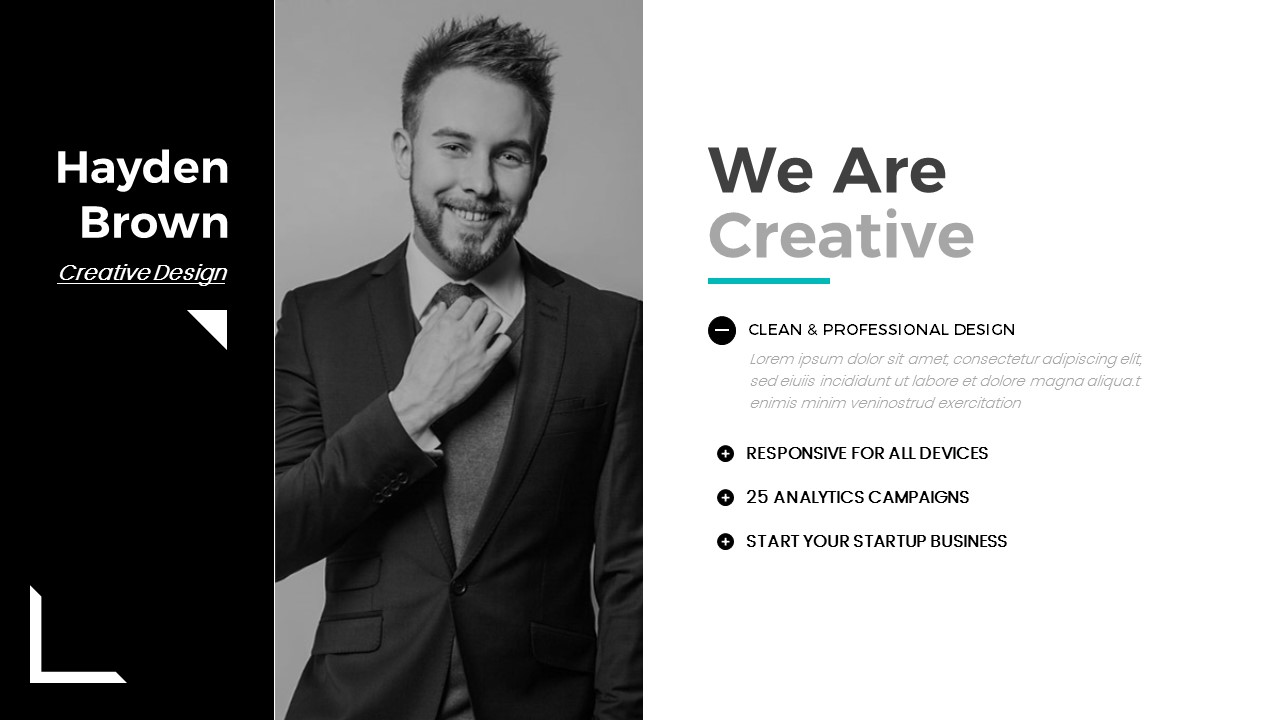 Clean 2017 Powerpoint Template by williamhenry989 | GraphicRiver