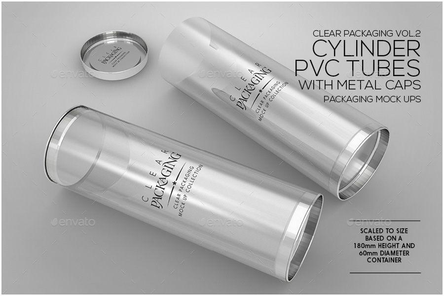 Clear Packaging MockUps 02 by incybautista | GraphicRiver