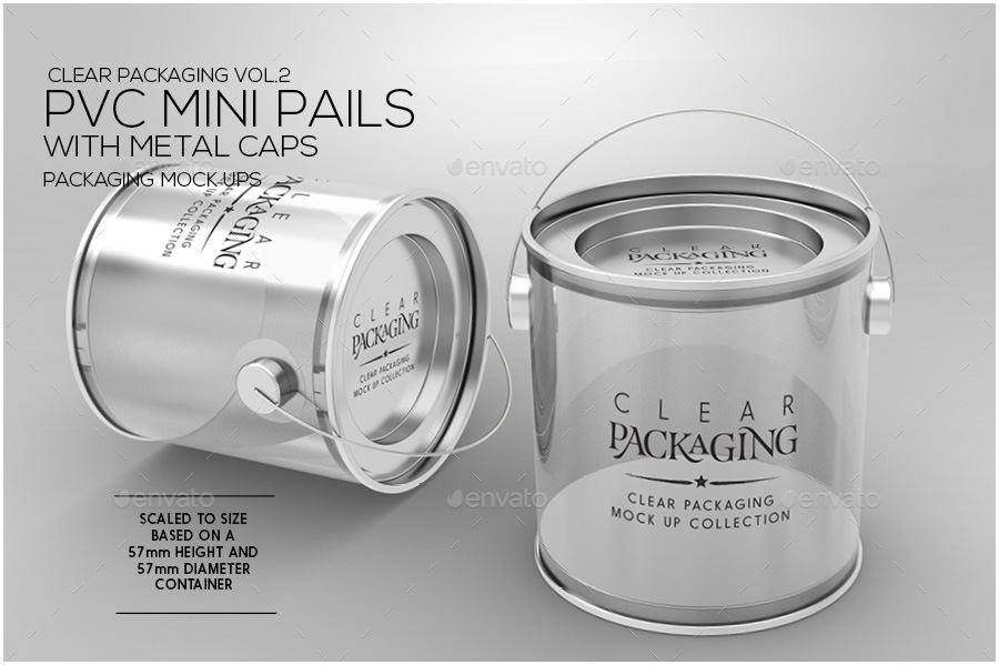 Clear Packaging MockUps 02 by incybautista | GraphicRiver
