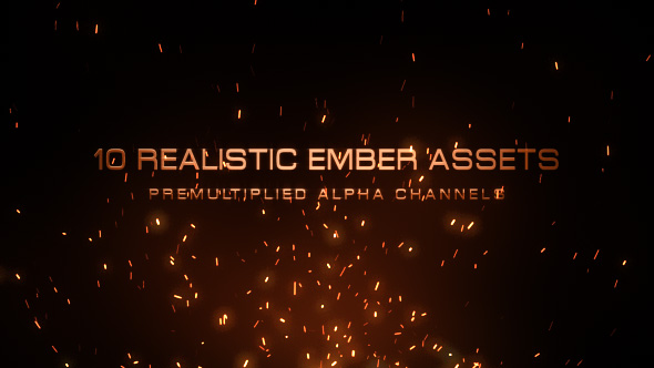 10 Realistic Ember Assets by CG_Visuals | VideoHive