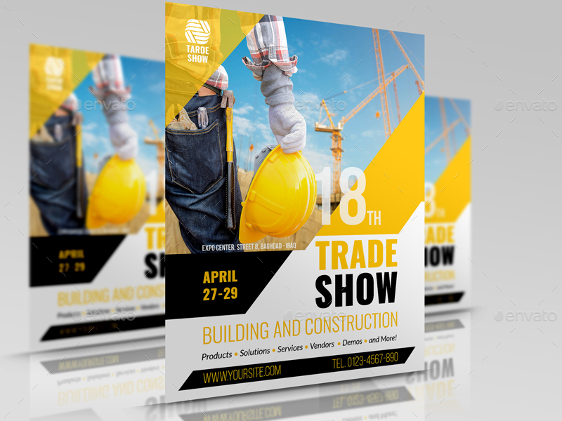 Trade Show Flyer Template by OWPictures | GraphicRiver