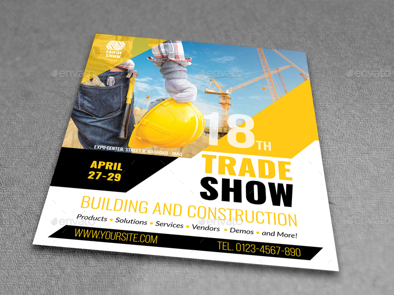 Trade Show Flyer Template by OWPictures | GraphicRiver