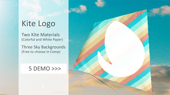Kite Logo by AbleStepTheOne | VideoHive