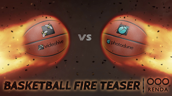 Basketball Fire Teaser by _Renda | VideoHive
