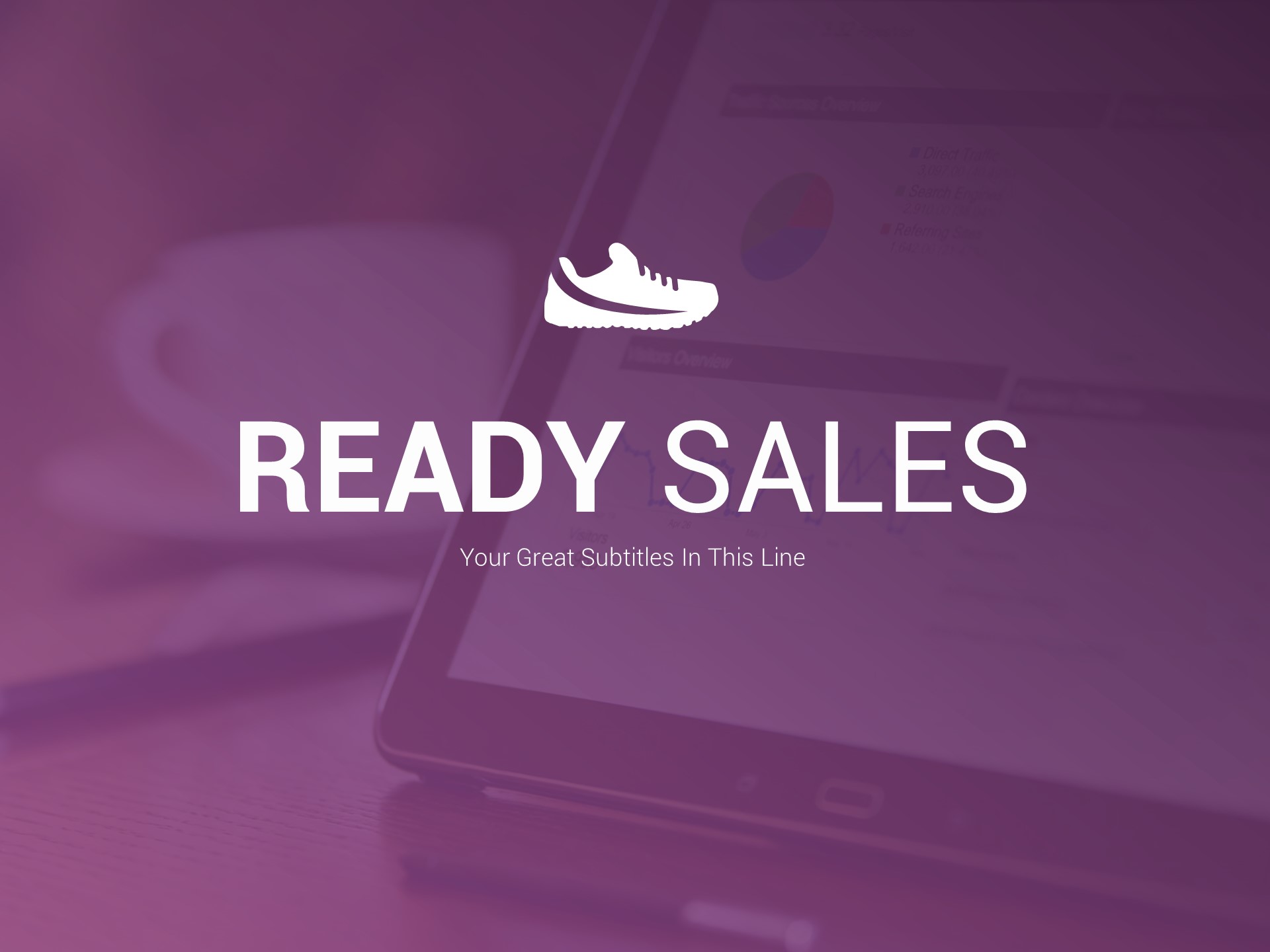 Ready | Multipurpose Pitch Deck Powerpoint Template by TheCreativeNext