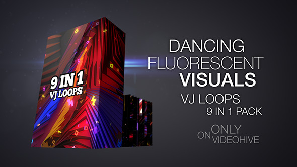 Dancing Fluorescent Visuals VJ Loops Pack by Gesh-tv | VideoHive