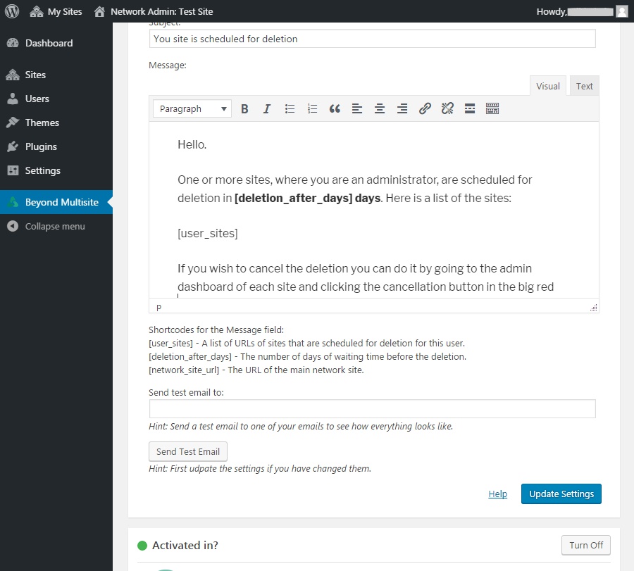 Beyond Multisite - Utilities for WordPress Network Admins by nikolaydev