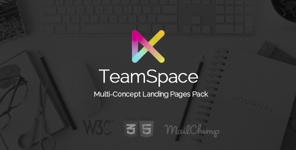 TeamSpace - Multi-Concept Landing Pages Pack by DSAThemes | ThemeForest
