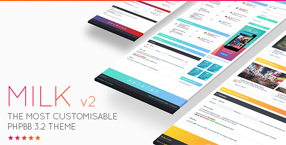 Milk - Multipurpose Responsive phpBB 3.2 Theme by PlanetStyles | ThemeForest